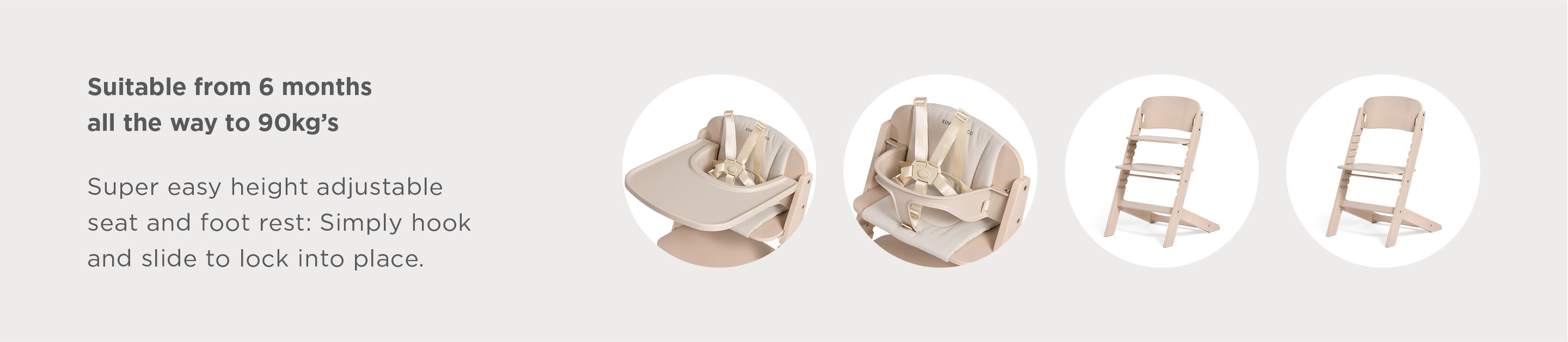 Frankie Highchair NZ | Premium Wooden Highchair – Edwards & Co