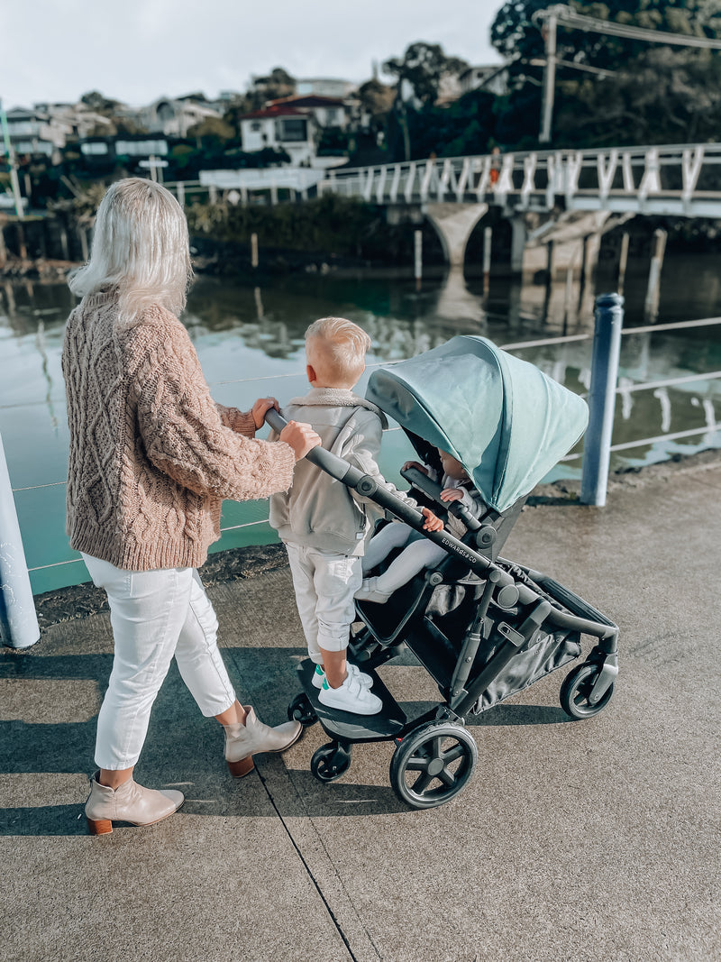 Add the Edwards and Co Stroller Board to your pram